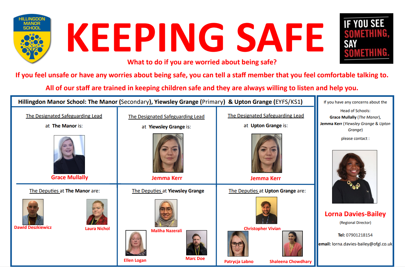 Safeguarding - Hillingdon Manor School